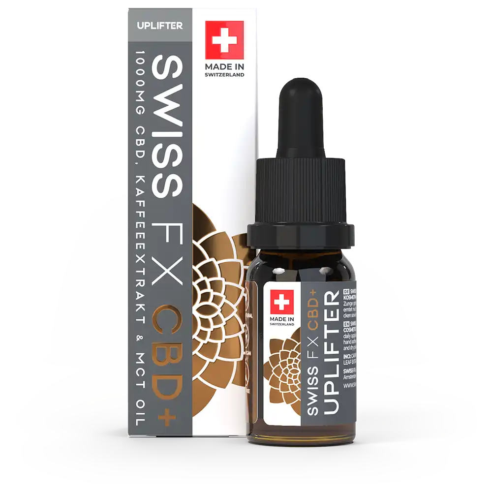 CBD Öl UPLIFTER mit Koffein kaufen | SWISS FX